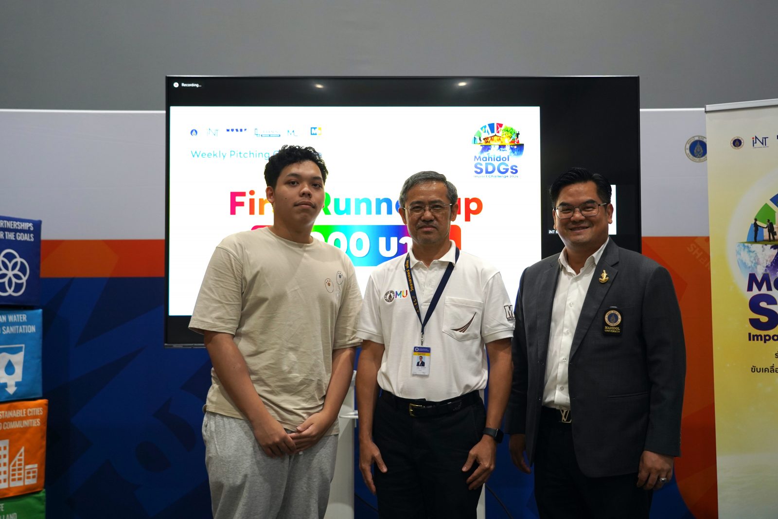 Mahidol SDGs Impact Challenge 2024 Pitching Ideate รอบที่ 1 - iNT Mahidol