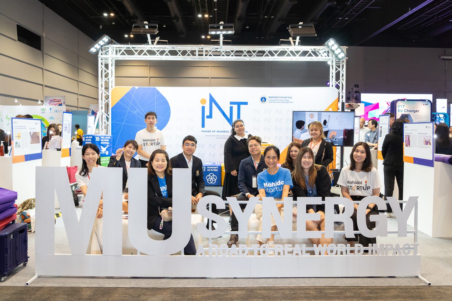 ม.มหิดล ขนทัพผลงานวิจัยและนวัตกรรม ร่วมงาน IP Fair 2024 - iNT Mahidol