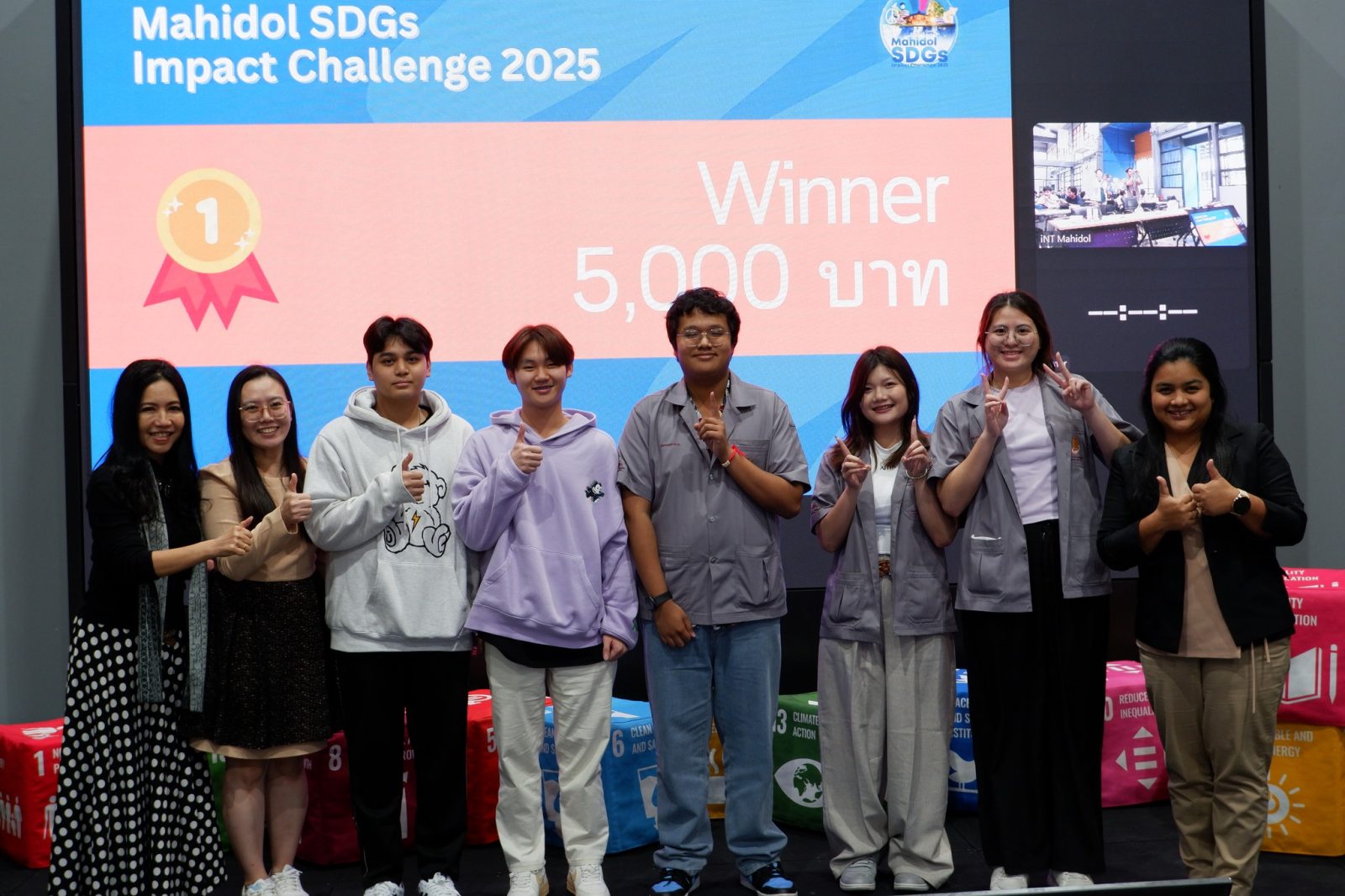 Mahidol SDGs Impact Challenge 2025: Reflection 1 - iNT Mahidol