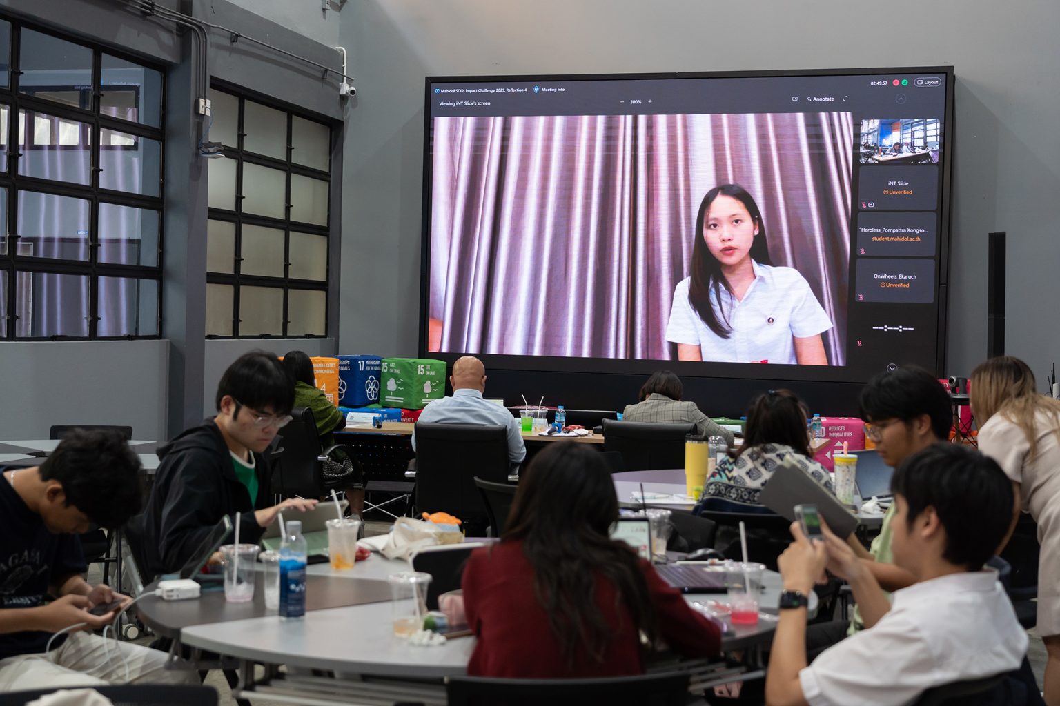 Mahidol SDGs Impact Challenge 2025 : Reflection ครั้งที่ 4 - iNT Mahidol