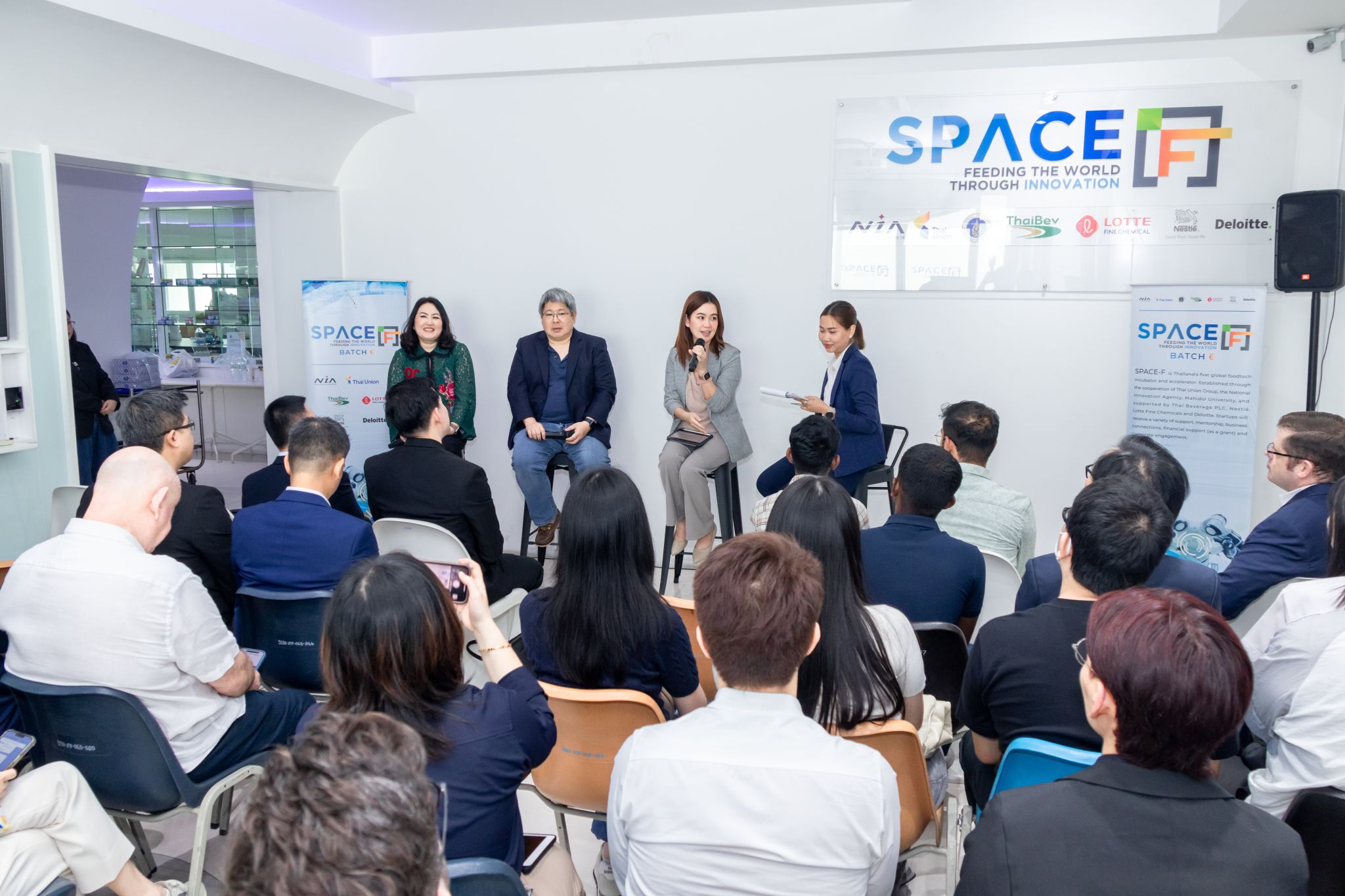 INT participated in "SPACE-F Roadshow Bangkok" - iNT Mahidol